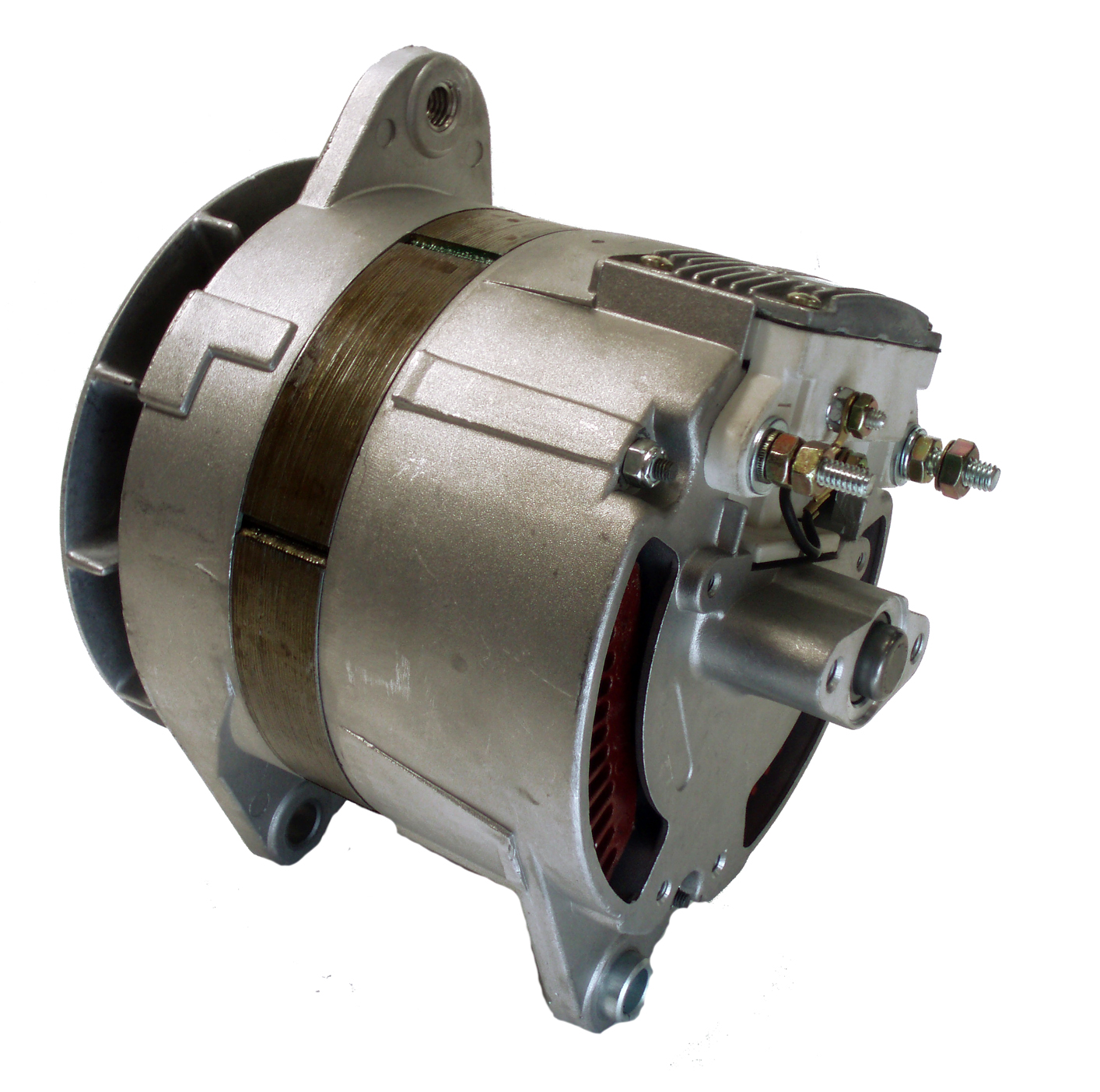 Detroit, CAT, Cummins & Others 32V 70-Amp Saddle Mount 7/8" Shaft Leece ...