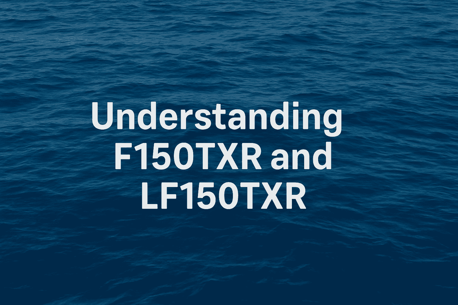 Yamaha F150TXR and LF150TXR Lower Units - Yamaha Lower Unit | Yamaha ...